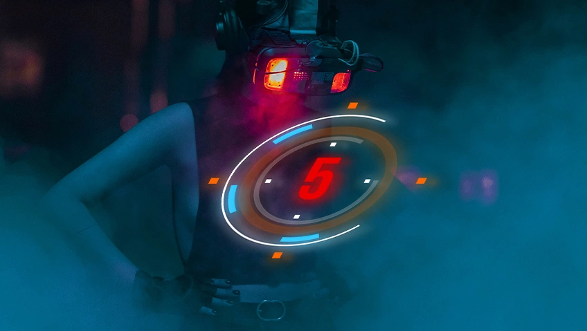 Cyberpunk HUD Elements 03